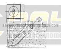China Auto Exhaust Extraction System Embedded Type AA-20077604M for sale