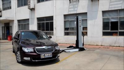 China 2.5T Mobile Single Post Car Lifts with CE Certificate for sale