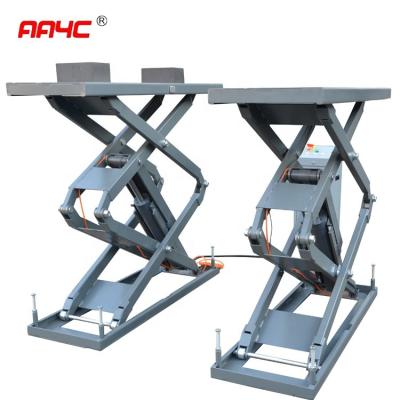China 3.5T hydraulic double deck inground car hoist for sale