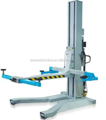 China hydraulic mobile single post lift for sale