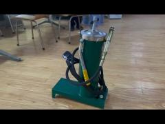 AA4C van de het vetpomp 12.5KG 30bar 450psi PP218 van de pedaalemmer van het de oliesmeermiddel van het de garagemateriaal de autoreparatie