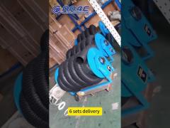 AA4C Motorized exhaust hose reel 152mm*15M pipe * 6 sets to UAE dated 8-Nov-2023