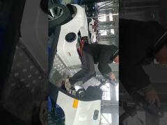 AA4C motorcycle speedometer tester vehicle test line operation video