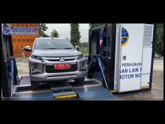 AA4C Mobiele voertuigveiligheidstestlijn Mobiele voertuiginspectiefaciliteit voor zowel vrachtwagens als auto's - (combinatie één)