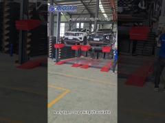AA4C 8 posts 6 cars parking lift auto storage system auto hoist 2+2 triples cars parking lift
