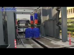 AA4C 자동 드라이브를 통해 6 브러쉬 전력 소비 0.5 kwh/버스 버스 트럭 세탁기 롤오버 세탁기 AA-DR4