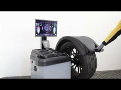 AA4C volledig automatische wielbalansator met automatische elektromagnetische rem AA-WB936A 10