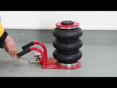 Carro Jack With Straight Handle 2T do airbag do assoalho 2 do Ballon camadas de equipamento de oficina em China