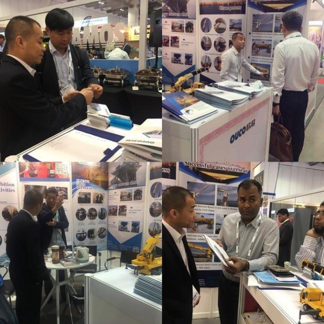 굳은 호황 5와 5T15M 고강도 강 수력 노란 크레인