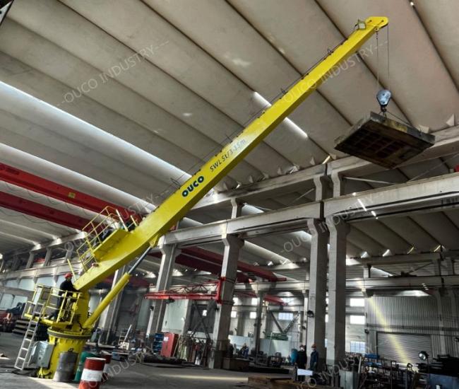 5T15M Stright Boom Crane