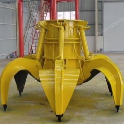 China Capacité élevée d'électro de cactus seau hydraulique de grippage pour les matériaux en vrac irréguliers for sale