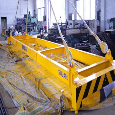 China Semi Automatic Container Spreader 20 Feet 40 Feet Container for sale