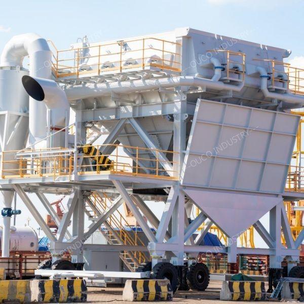 40 M3 Environmental Port Hopper For Grain Dust Collection
