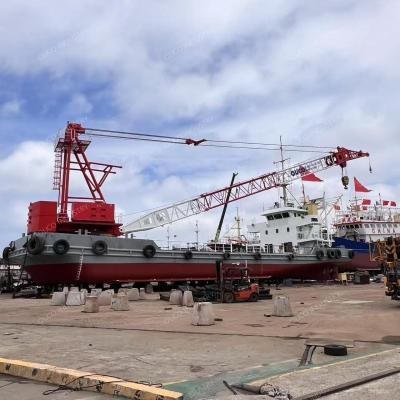 China 45M Floating Dock Crane for Dredging for sale