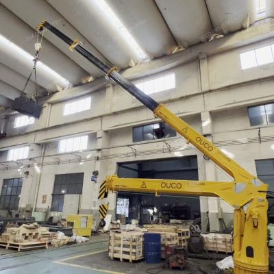 China 0.9T14M Small Hydraulic Telescopic Crane for sale