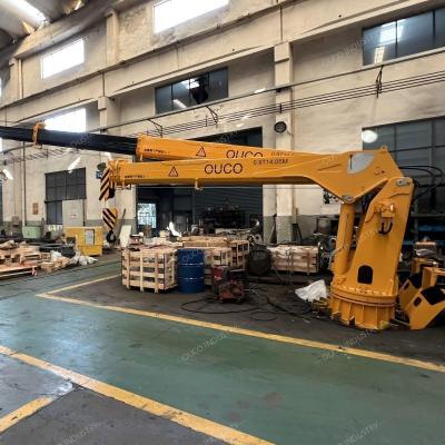 China 0.9T14M Small Hydraulic Telescopic Crane for sale