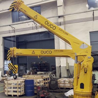 China 0.9T14M Small Hydraulic Telescopic Crane for sale