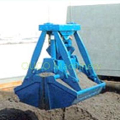 China Steel 2 Peel Bulk Cargo Mechanical Grab Bucket for sale