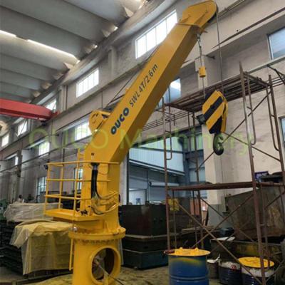 China Grúas eléctricas costeras de la cubierta de la nave de CCS 4t los 2.6m en venta
