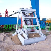 China Hydraulic 50 CBM Max Clamshell Wireless Grab Vessel for sale