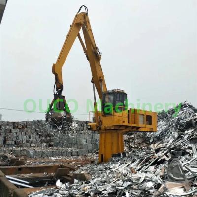 China Huisvuilpost 10Tm 3.2m Diepte Hydraulisch Crane Grab Bucket Te koop