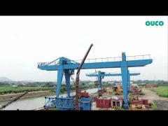 Stijf Klein het Tonnageschip Marine Deck Crane van Boomheila