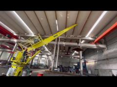 3t15m HydraulicStiff rombano gru di Jib Marine /deck dei punti di sollevamento