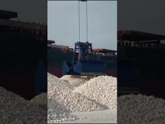 Pinza para graneles inalámbrica con control remoto de 8 m³