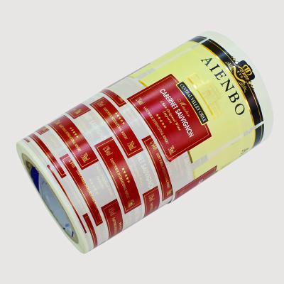Cina Il buon autoadesivo del vino della viscosità identifica la stampa adesiva su ordinazione dell'autoadesivo in vendita