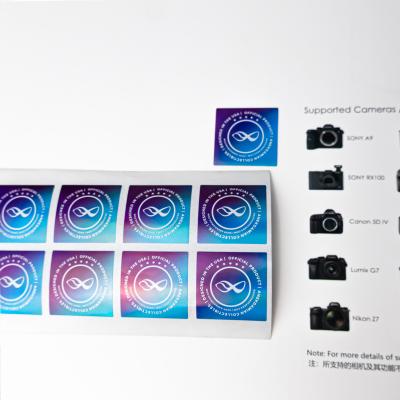 中国 3Dレーザーのラベルの注文のホログラムのステッカーはロゴのペーパーを防水する 販売のため