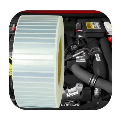 Cina L'OEM accetta l'autoadesivo su ordinazione di alluminio dell'automobile di Logo Printing Automotive Electronics Label dalla Cina in vendita