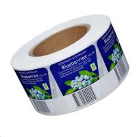 China Packaging Size Custom Adhesive Labels Personalised Self Adhesive Stickers for sale