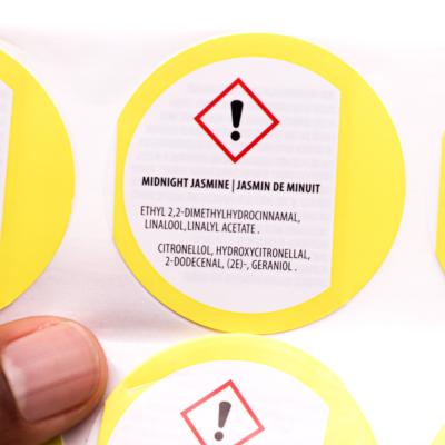 China Custom Peel and Reveal Stickers Peel and Reveal Labels Peel Off Sticker Label for sale