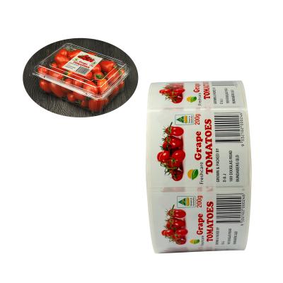中国 光沢度の高い注文の食糧ラベル 販売のため
