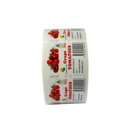 中国 光沢度の高い注文の食糧ラベル 販売のため