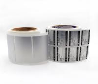 China Custom Printed Barcode Labels Waterproof Product Label Stickers for sale
