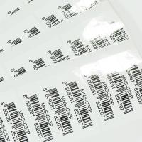 China Self Adhesive Barcode Label Sticker A4 Size Paper Custom Printing for sale