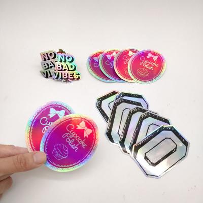 Cina Vinile personalizzato in PVC fustellato adesivo logo etichetta stampa impermeabile UV stampato in vendita