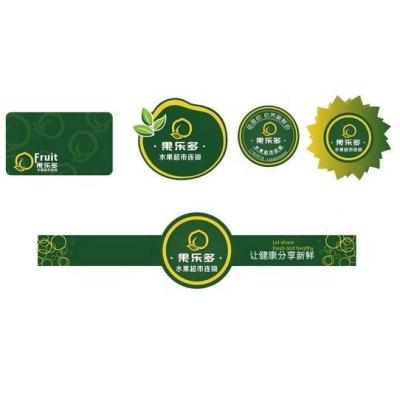 Cina Adesivo impermeabile per etichette di frutta e verdura per imballaggi personalizzati in vendita