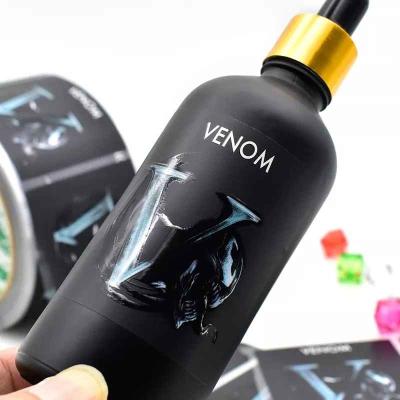 China Custom Self Adhesive Aluminum Foil Stickers Label Sealing For Cosmetics zu verkaufen