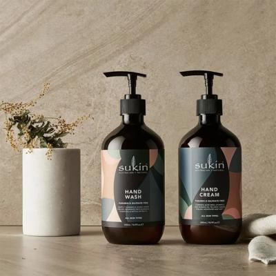 China Wasserdichter kundenspezifischer kosmetischer Plastikflaschen-Aufkleber-Druck Skincare für HAUSTIER Lotions-Flasche zu verkaufen