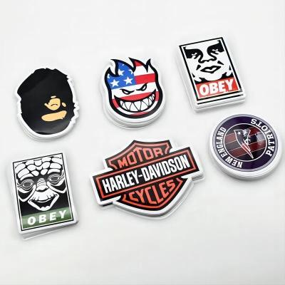 Китай Bike / Laptop Custom Die Cut Sticker Print Durable Vinyl Paper Decoration Hologram продается
