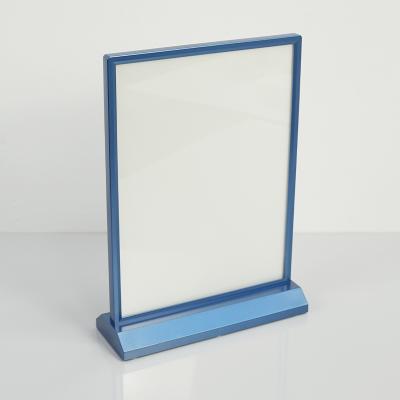 Quality Desktop Rechargeable Double Side Advertising LED Light Box Price List Menu Board for sale