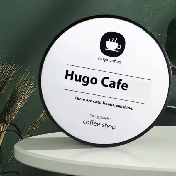 Quality Outdoor Shop Sign Acryic LED Light Box Customized Size / Shape For Advertising for sale