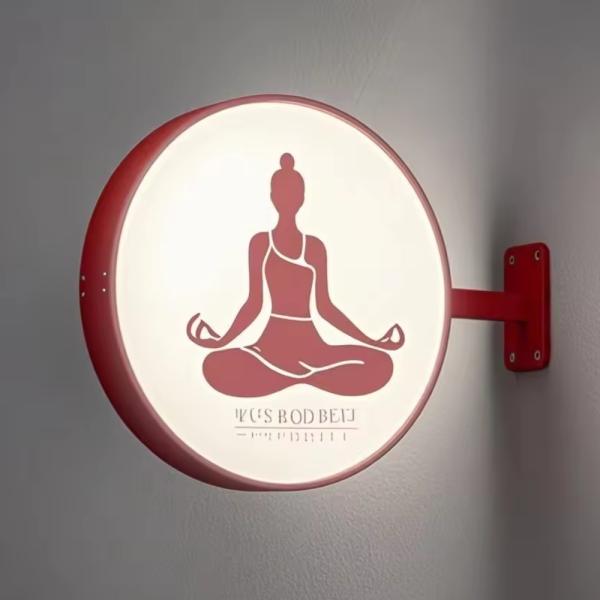 Quality Outdoor Shop Sign Acryic LED Light Box Customized Size / Shape For Advertising for sale