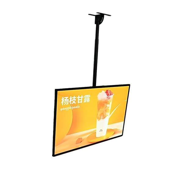 Quality Lightweight Ultra Thin LED Light Box , LED Slim Lightbox For Indoor Menu Signage for sale