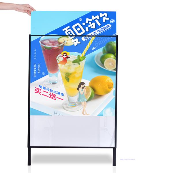 Quality Double Sided Tempered Glass Ultra Slim Light Box With Lightweight Aluminum Frame for sale