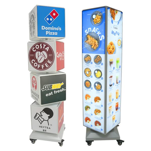 Quality Aluminum Frame Backlit LED Light Box , Textile Light Box Advertising Sign for sale