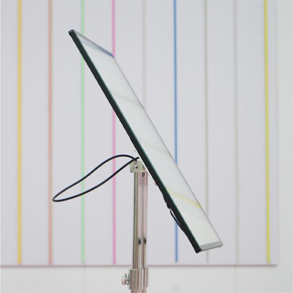 Quality Floor Stand Glass Advertising LED Light Box For Poster Display for sale