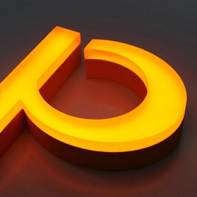 China Custom 3D Mini Front Lit LED Channel Letters , Advertising Acrylic Illuminated Signs for sale